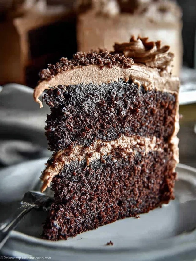 Double Chocolate Layer Cake: Indulge in Decadence Today!